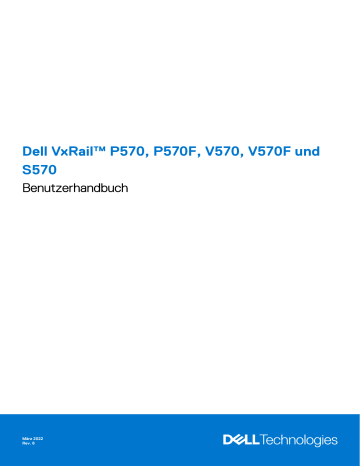 Dell VxRail P570 Bedienungsanleitung | Manualzz
