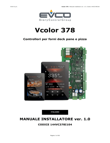 Evco EVCMC37DJ2E Controller Installation manual | Manualzz