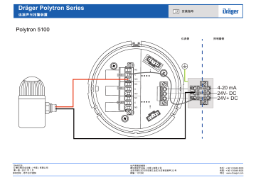 Dräger AI Polytron series sound-light alarm ins User manual | Manualzz