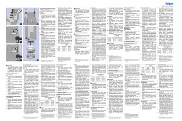 Dräger AI Process Cuvette PIR 7000 SGR Vartotojo vadovas | Manualzz