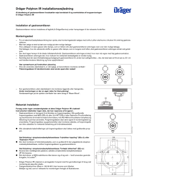 Dräger AI-Polytron 2 IR Manuale utente | Manualzz
