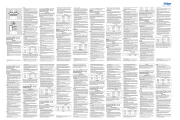 Dräger AI Process Cuvette/Adapter PIR 7000 Manuale utente | Manualzz