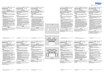 Dräger AI-Mounting Set PIR 7000 Manuale utente | Manualzz