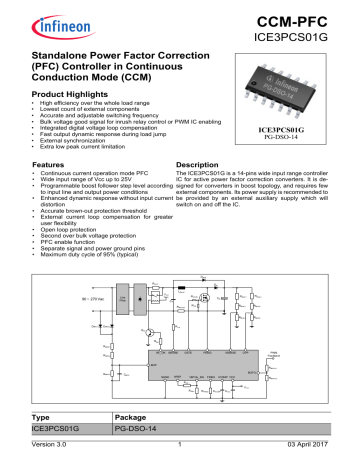 Infineon EVAL_2KW_48V_CHAR_P7 Evaluation Board Data Sheet | Manualzz