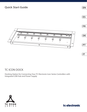 TC Electronic TC ICON DOCK Quick Start Guide | Manualzz