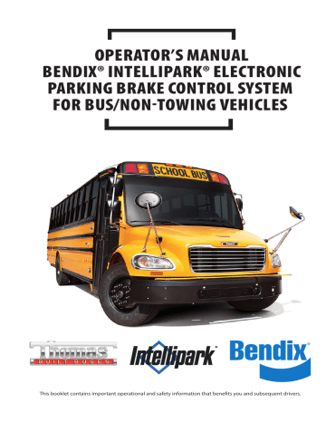 Bendix BW8130 ® Intellipark® Electronic Parking Brake Control System ...