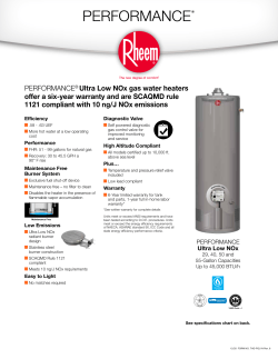 Rheem XG40T06EN38U0 - Specification, Use & Care Manual, User guide ...