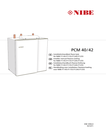 Nibe PCM 40, PCM 42 Installateurhandbuch | Manualzz
