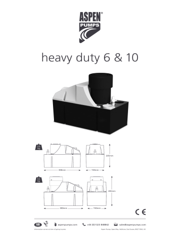 Aspen heavy duty 6 Anleitung | Manualzz