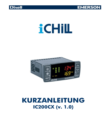 dixell iChill IC200CX Schnellstartanleitung | Manualzz