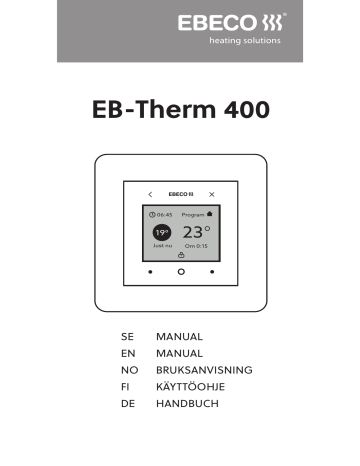 EBECO EB-Therm 400 Handbuch | Manualzz