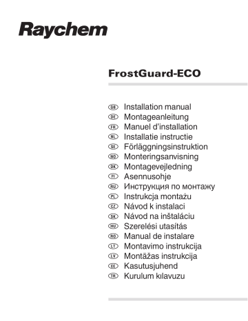 Raychem FrostGuard-ECO Montageanleitung | Manualzz