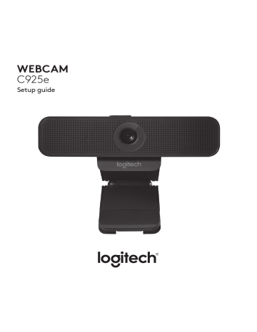 Logitech c925e Instrukcja instalacji | Manualzz