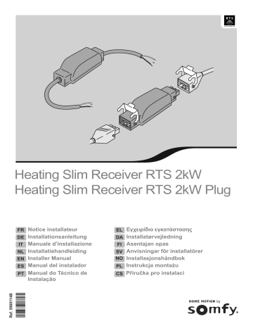 SOMFY RTS 2kW, RTS 2kW Plug Installationsanleitung | Manualzz