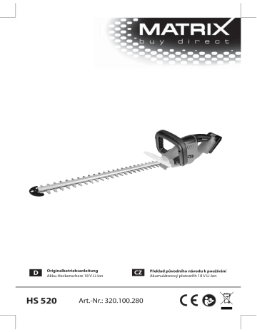 Matrix 320.100.280 Benutzerhandbuch | Manualzz