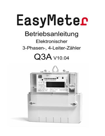 easyMeter Q3A Bedienungsanleitung | Manualzz