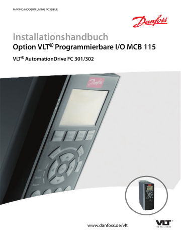 Danfoss Option VLT MCB 115 Installationsanleitung | Manualzz