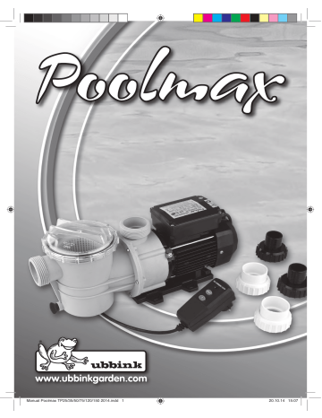Ubbink Poolmax TP 120 Bedienungsanleitung | Manualzz