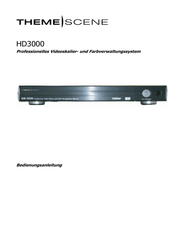 Optoma ThemeScene HD3000 Bedienungsanleitung | Manualzz