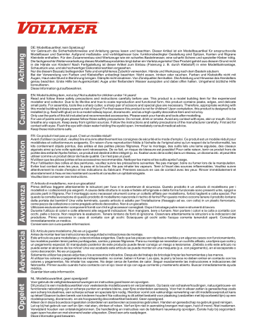 Vollmer 49910 Montageanleitung | Manualzz