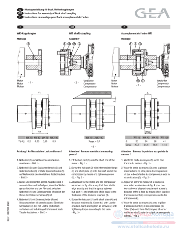 GEA WK 70 Montageanleitung | Manualzz