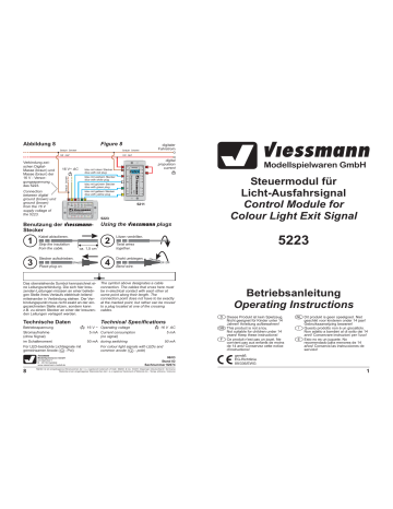 Viessmann 5223 Betriebsanleitung | Manualzz