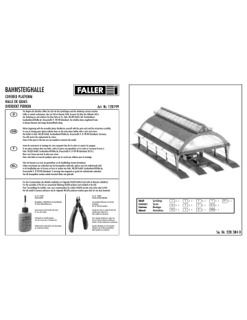 Faller 120199 Montageanleitung | Manualzz