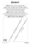 Abloy EL560, EL565 Manual | Manualzz