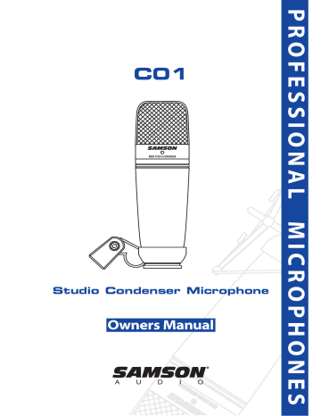 Samson C01 Anleitung | Manualzz