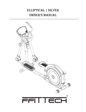 FfitTech Elliptical Silver Owner's Manual | Manualzz