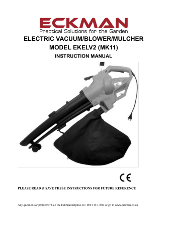 Eckman EKELV2 Instruction Manual | Manualzz