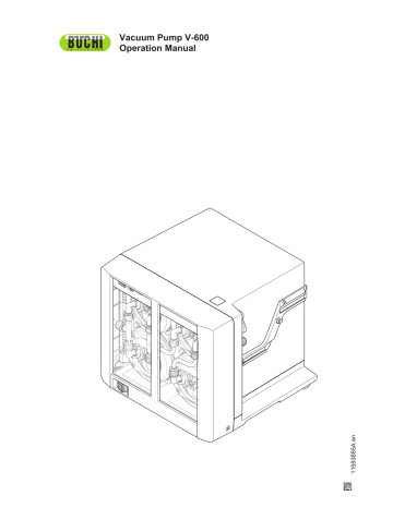 Buchi V-300, V-600 Operation Manual | Manualzz