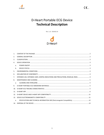 D-Heart D-Heart Technical Description | Manualzz