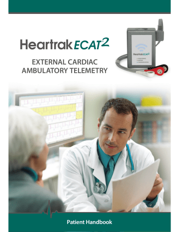 BioTel Heart Heartrak ECAT2 Patient Handbook | Manualzz