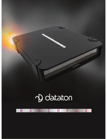 Dataton Watchpax 4 User Manual | Manualzz