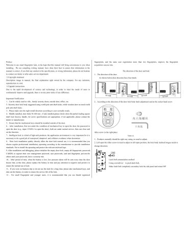 Digilock Australia DL880 User Manual | Manualzz