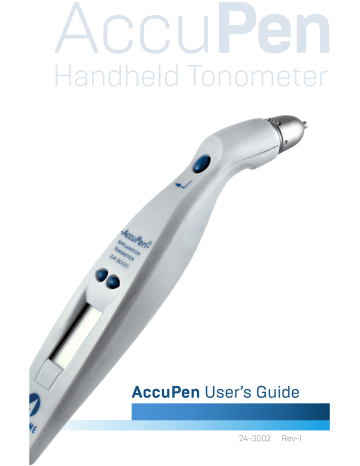 Accutome ACCUPEN User Manual | Manualzz
