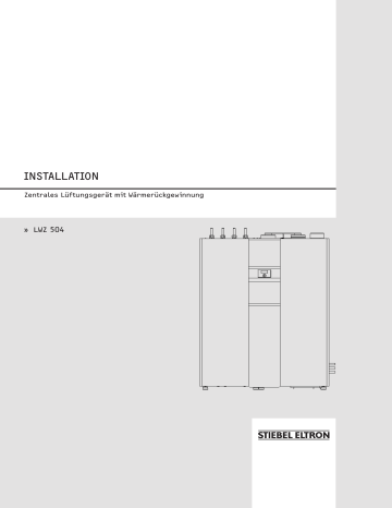 STIEBEL ELTRON LWZ 504 Installationsanleitung | Manualzz