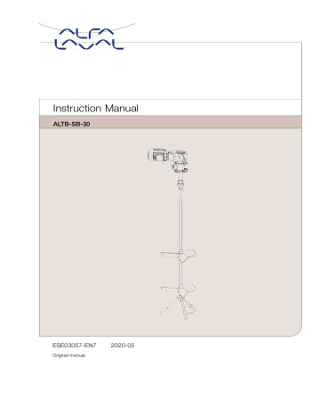 Alfa Laval Scandi Brew Agitator Instruction manual | Manualzz