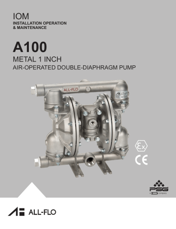 All-Flo A100 Metal Installation Operation & Maintenance | Manualzz