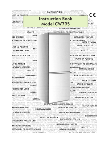 CDA CW795 Integrated fridge freezer User Manual | Manualzz