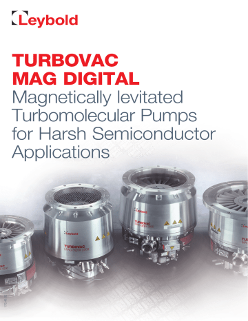 Leybold TURBOVAC MAG W 300 P High vacuum pumpscryo technology Product ...