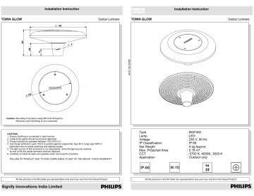 Philips BGP300 LED28 740 PSU PC SPD IN S1 Instructions | Manualzz