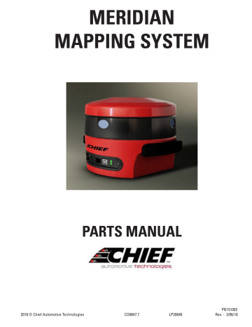 Chief Meridian™ Parts Manual | Manualzz