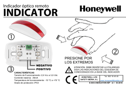 Notifier Indicator - El manual del propietario, Ficha de datos ...