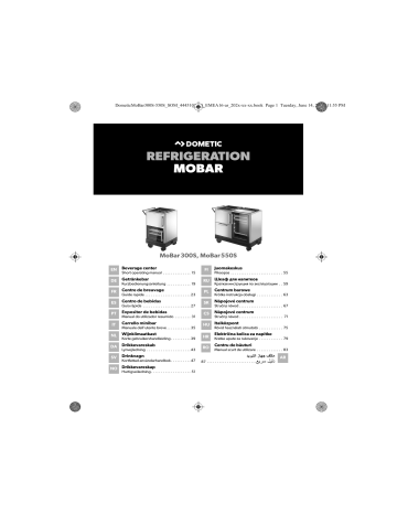 Dometic MoBar 300S, MoBar 550S Mode d'emploi | Manualzz
