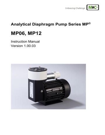 M&C TechGroup MP06 Owner's Manual | Manualzz