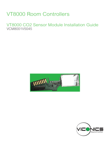Viconics VCM8001V5045 Comms Module Installation Guide | Manualzz