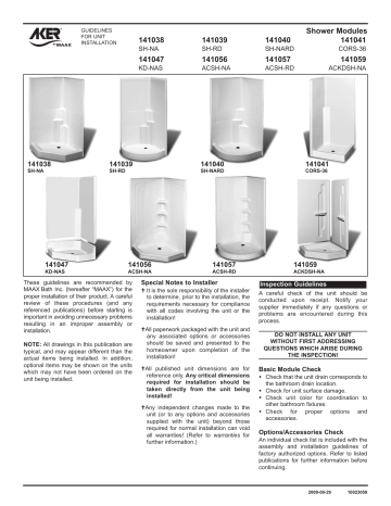 Aker by MAAX 141038-000-002-000 37-3/4 x 37-3/4 x 78 in. Corner Shower ...