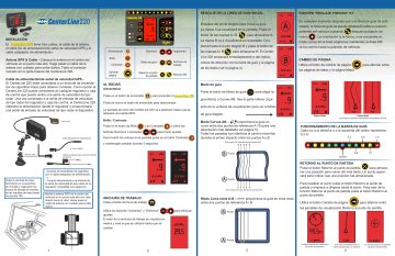 TeeJet CenterLine 220 Guía del usuario | Manualzz